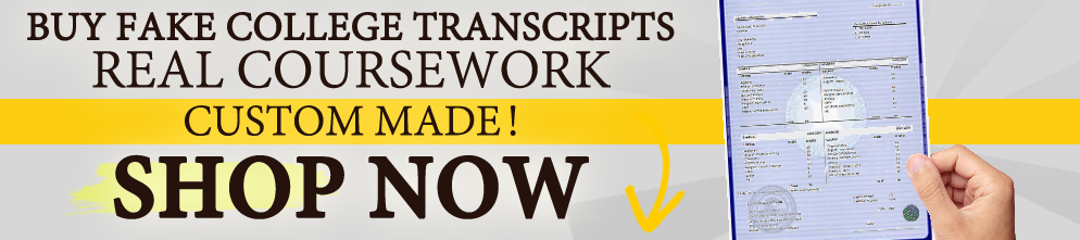 Fake College Transcripts - Real University Coursework! Custom Grades ...